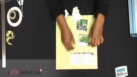 scrapbooking : La technique du color blocking - Minutefacile.com