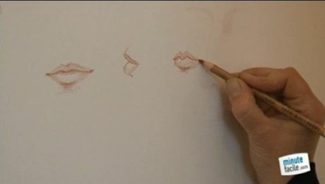 Dessiner une bouche - Minutefacile.com